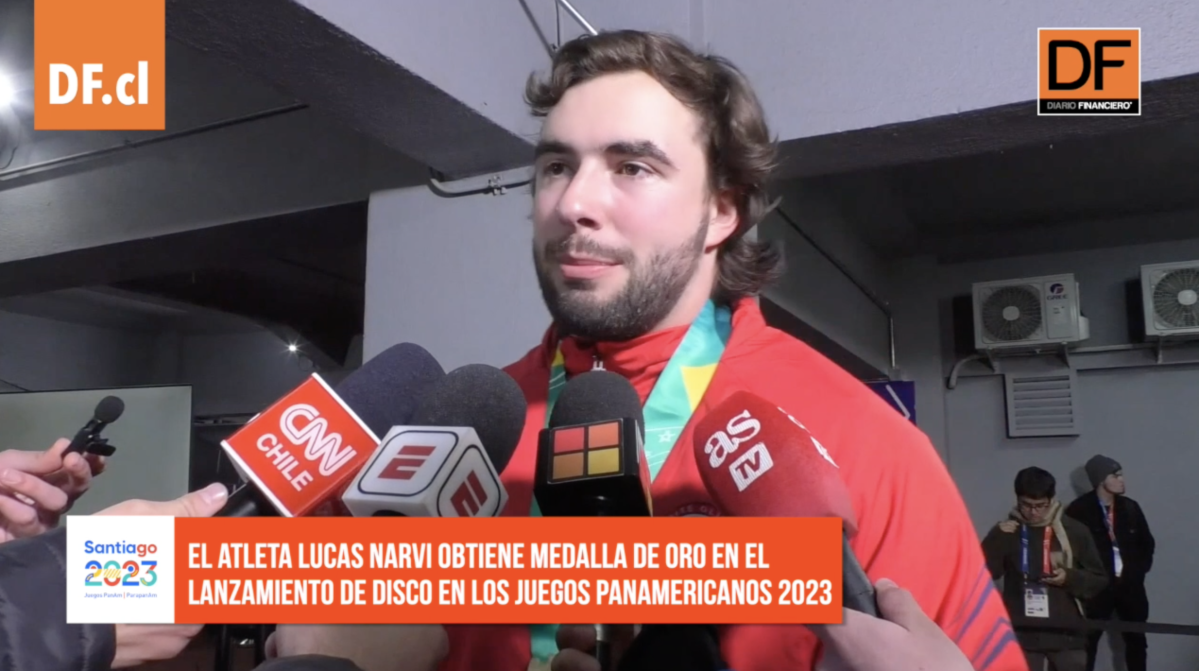 El atleta Lucas Nervi obtiene medalla de oro en lanzamiento de disco ...