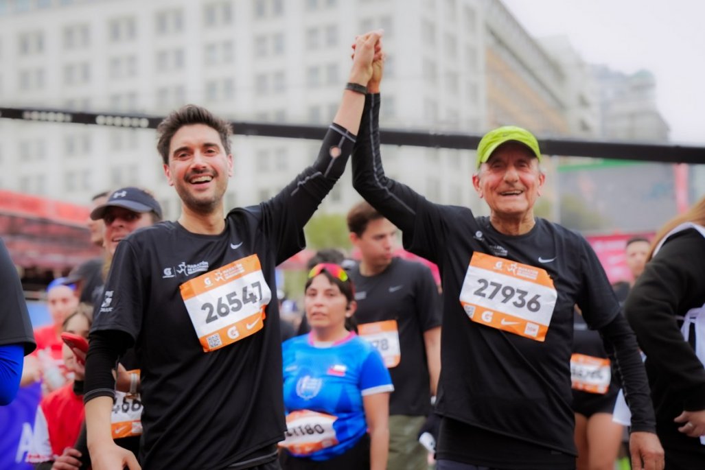 La maratónica historia de Ignacio Franzani y su padre Hugo | Diario ...