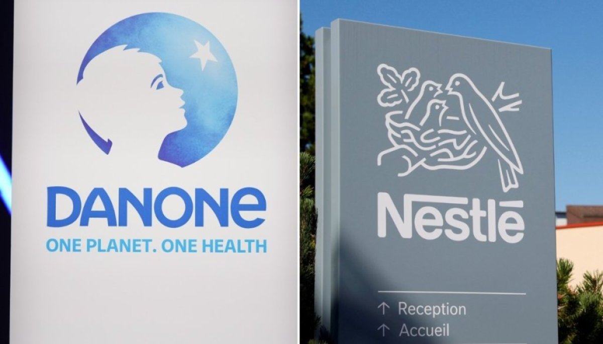 Las acciones de Danone y Nestlé se hunden a medida que aumenta el ...